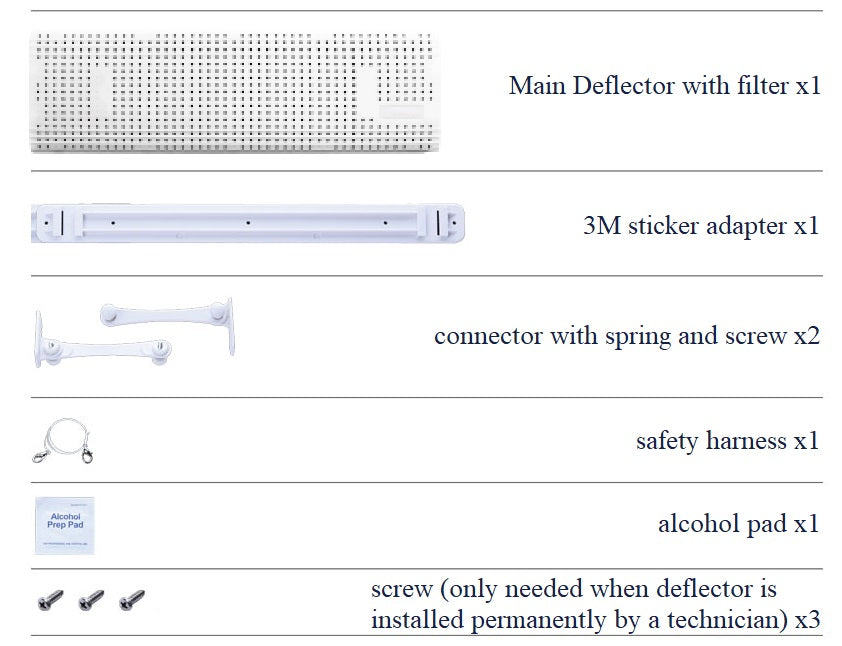 Split Type Deflector (AP191) – Air Easy Philippines